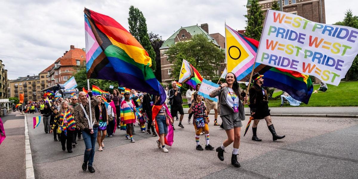 Prideparad Göteborg - här går tåget under West Pride | Göteborgs-Posten