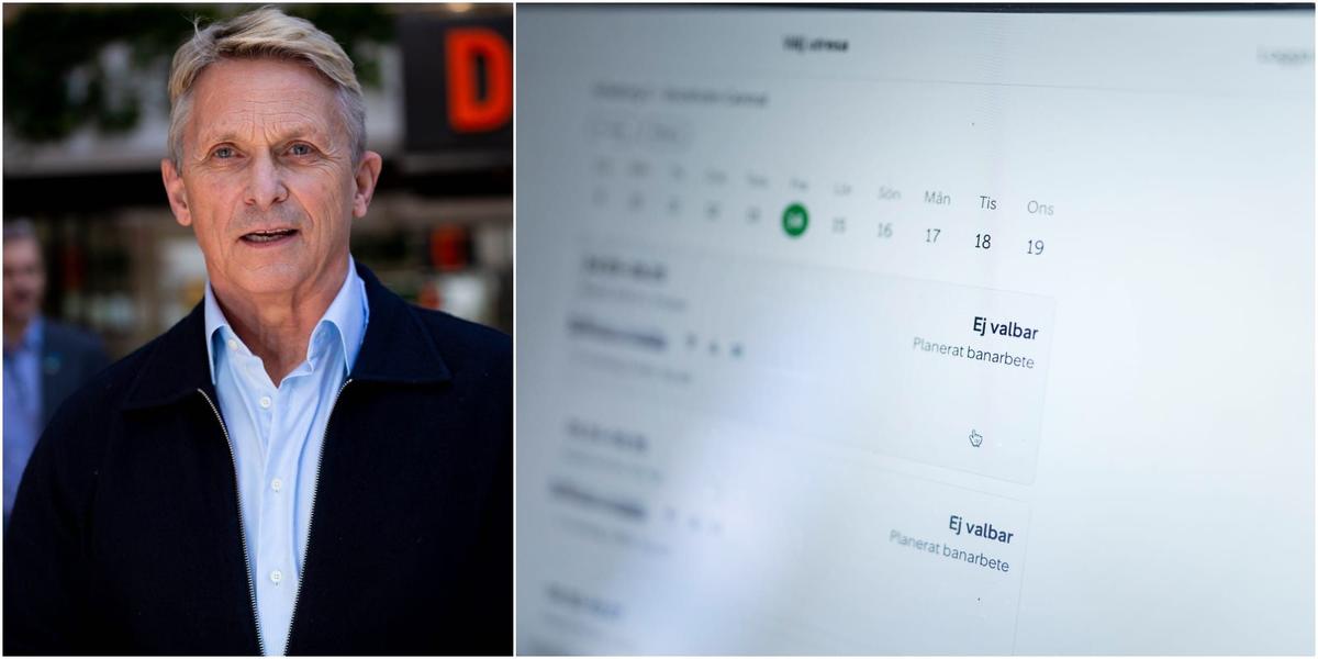 Problem hos Trafikverket gör att du inte kan köpa tågbiljett ...